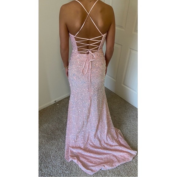 Dresses | New Pink Sequin Prom Dress | Poshmark